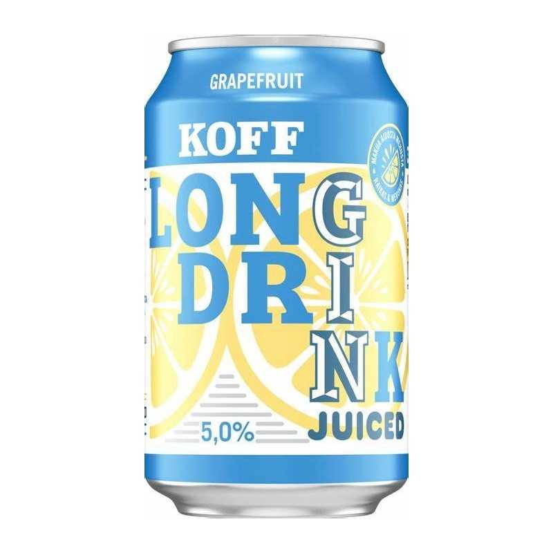 KOFF Juiced Grapefruit 5% (24x0.33l) – Buy Online