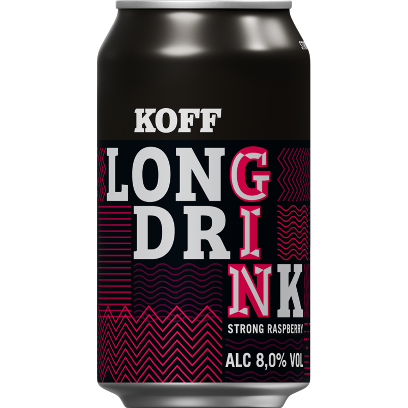 KOFF Strong Raspberry 8% – Buy 24x0.33l Online