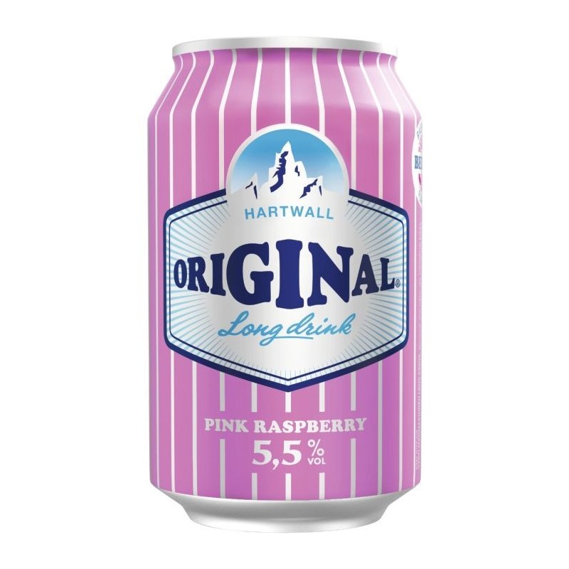 🇫🇮 HARTWALL Pink Raspberry Long Drink | EU-Versand