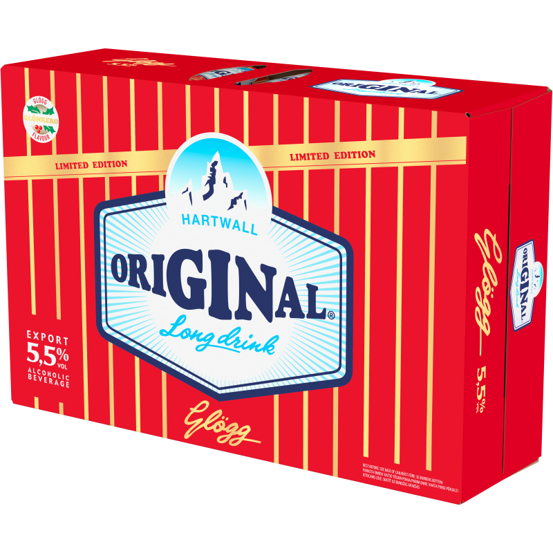 🇫🇮 HARTWALL LIMITED EDITION Original Gin Long Drink Glögg